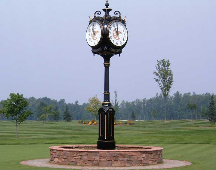 Post Clock Images | The Verdin Company