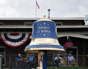 Spirit of Iowa Tribute Bell Honors Iowa Veterans