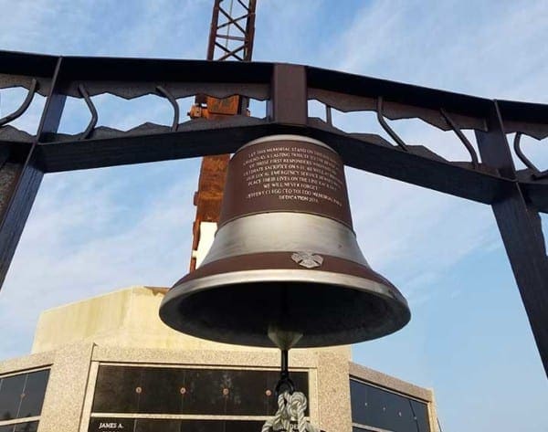 9/11 bell honors fallen firefighters and police