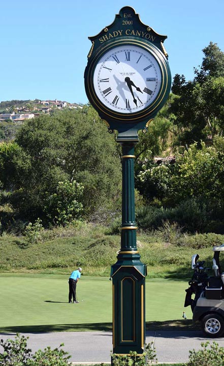 Golf Clock Images | The Verdin Company