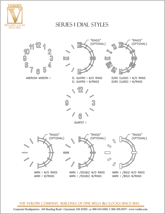 Tower Clocks - The Verdin Company
